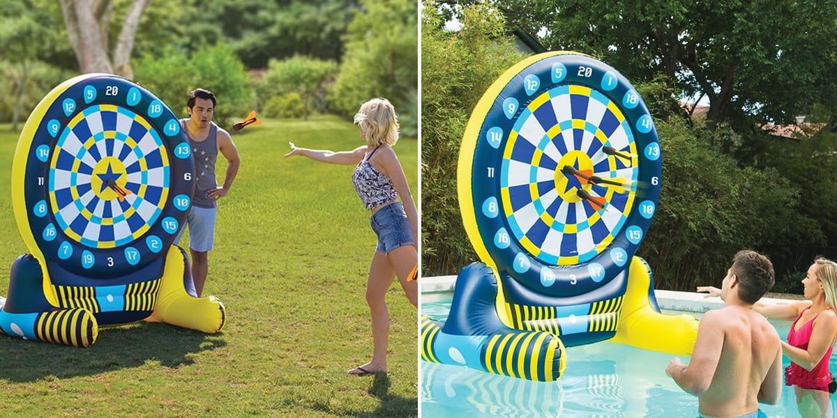 A 6' Inflatable Dart Board Exists, and It Can Go in the Pool | POPSUGAR ...