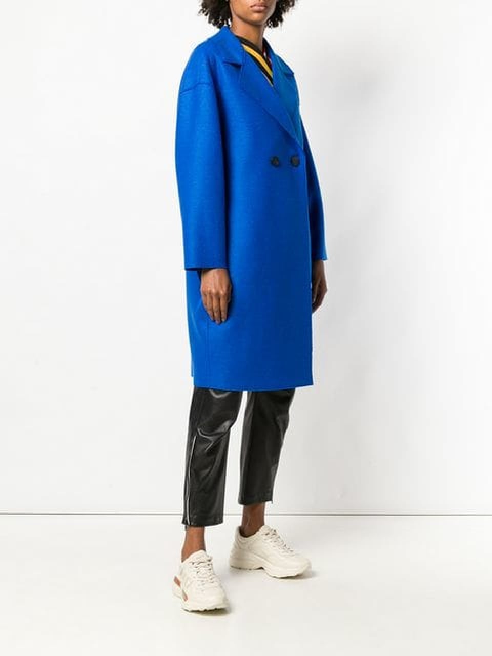 Meghan Markle Blue Coat Cookbook Party | PS Fashion