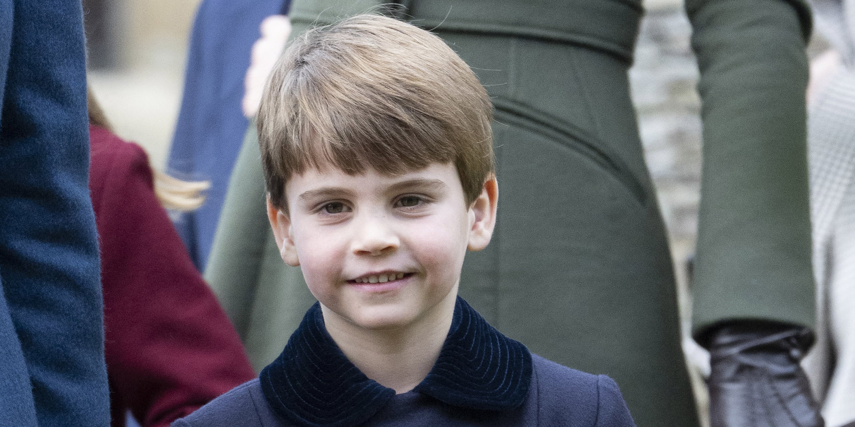 Prince Louis Makes His Royal Christmas Debut | POPSUGAR Celebrity