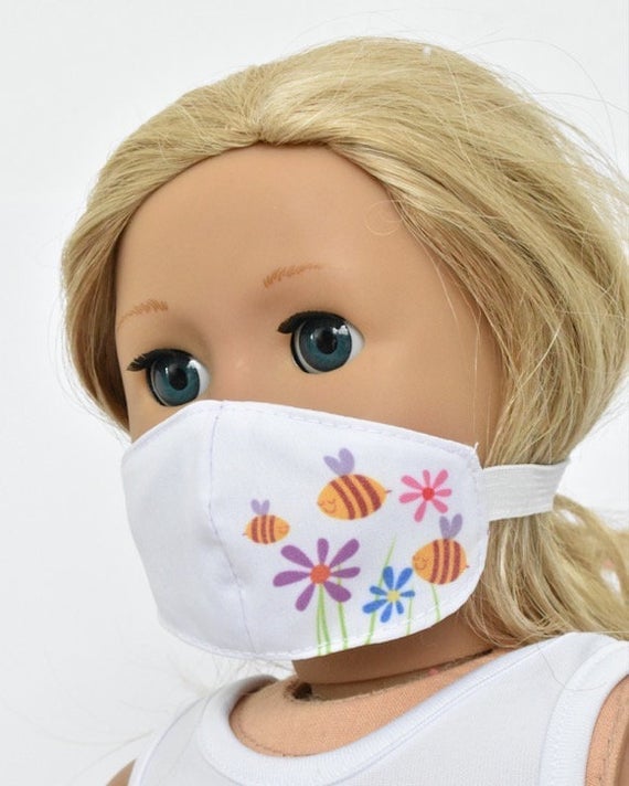 Face Masks For Kids' Dolls on Etsy | POPSUGAR Family