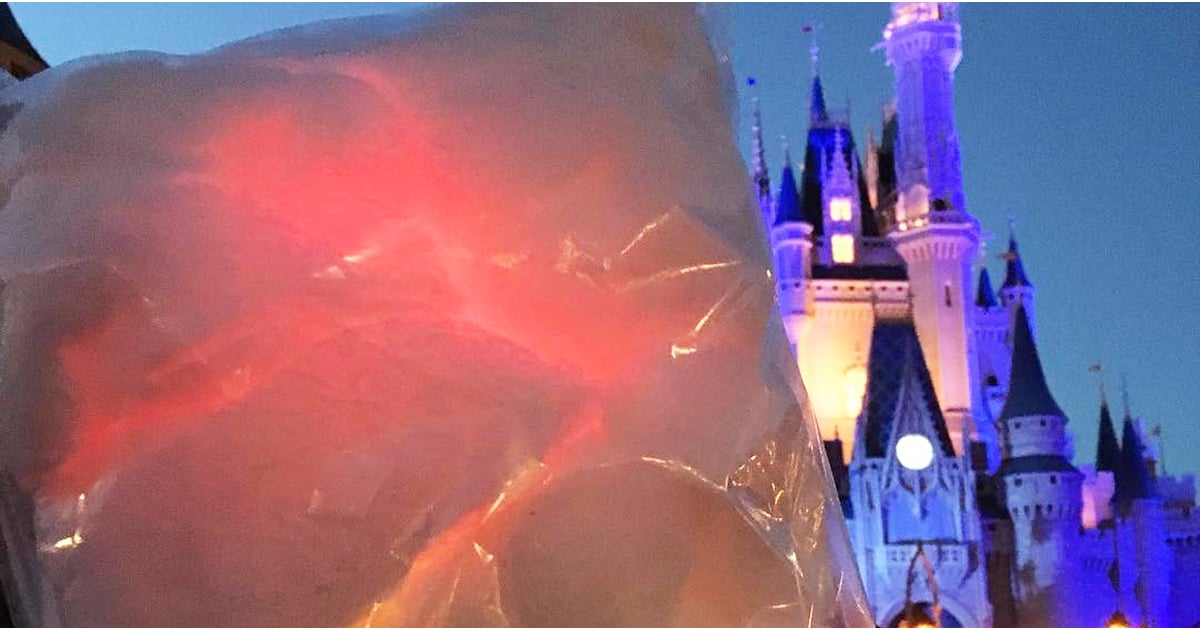 Disney Light-Up Cotton Candy | POPSUGAR Food