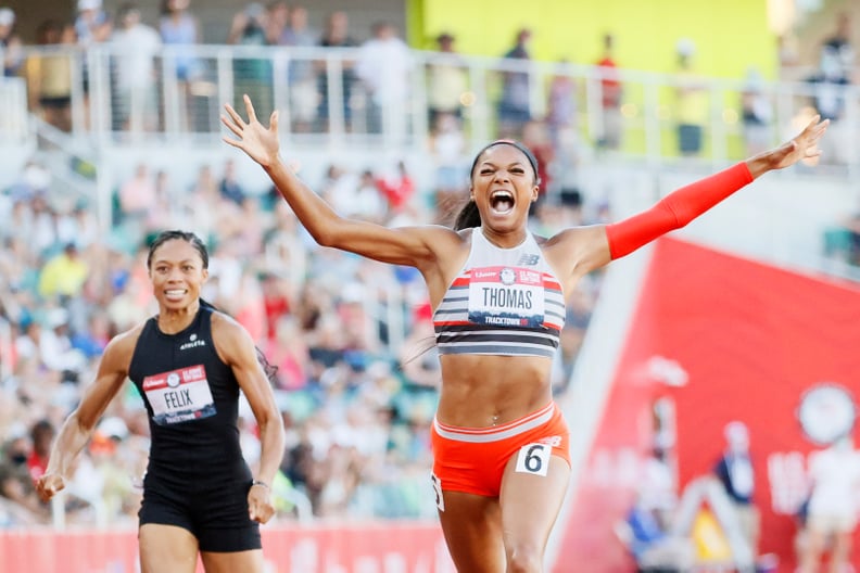 Gabby Thomas Qualifies For 2021 Olympics in 200-Meter Sprint | POPSUGAR ...
