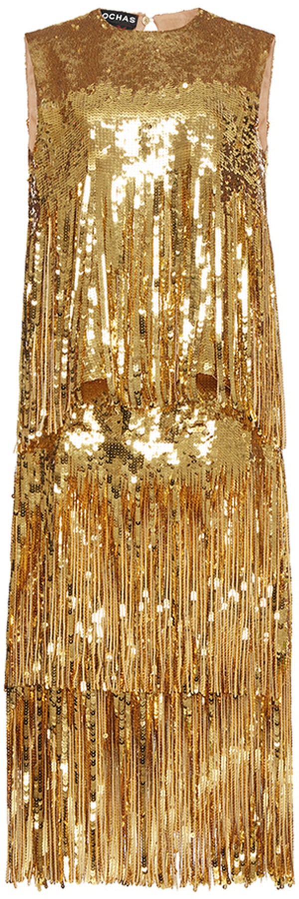 Miley Cyrus Gold Sequin Dress on The Voice | PS Fashion