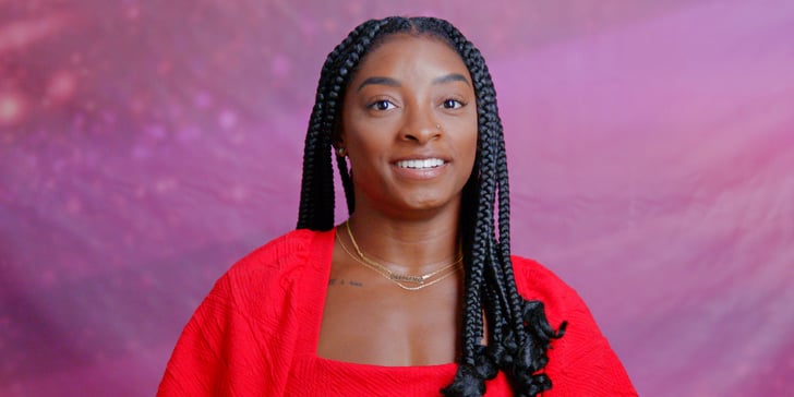 Simone Biles' Fire Print Skirt and Bra on Instagram | POPSUGAR Fashion UK