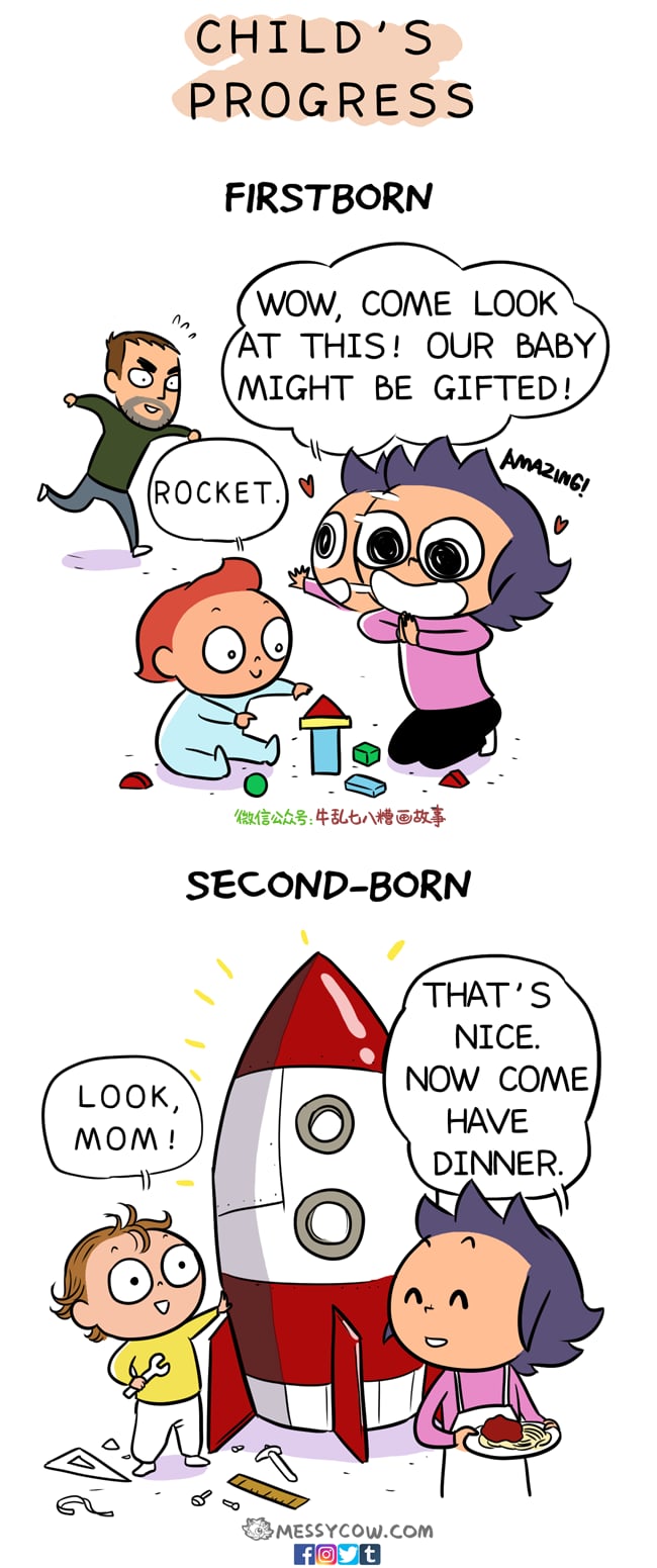 Comic About Raising Your Second Kid | PS Family