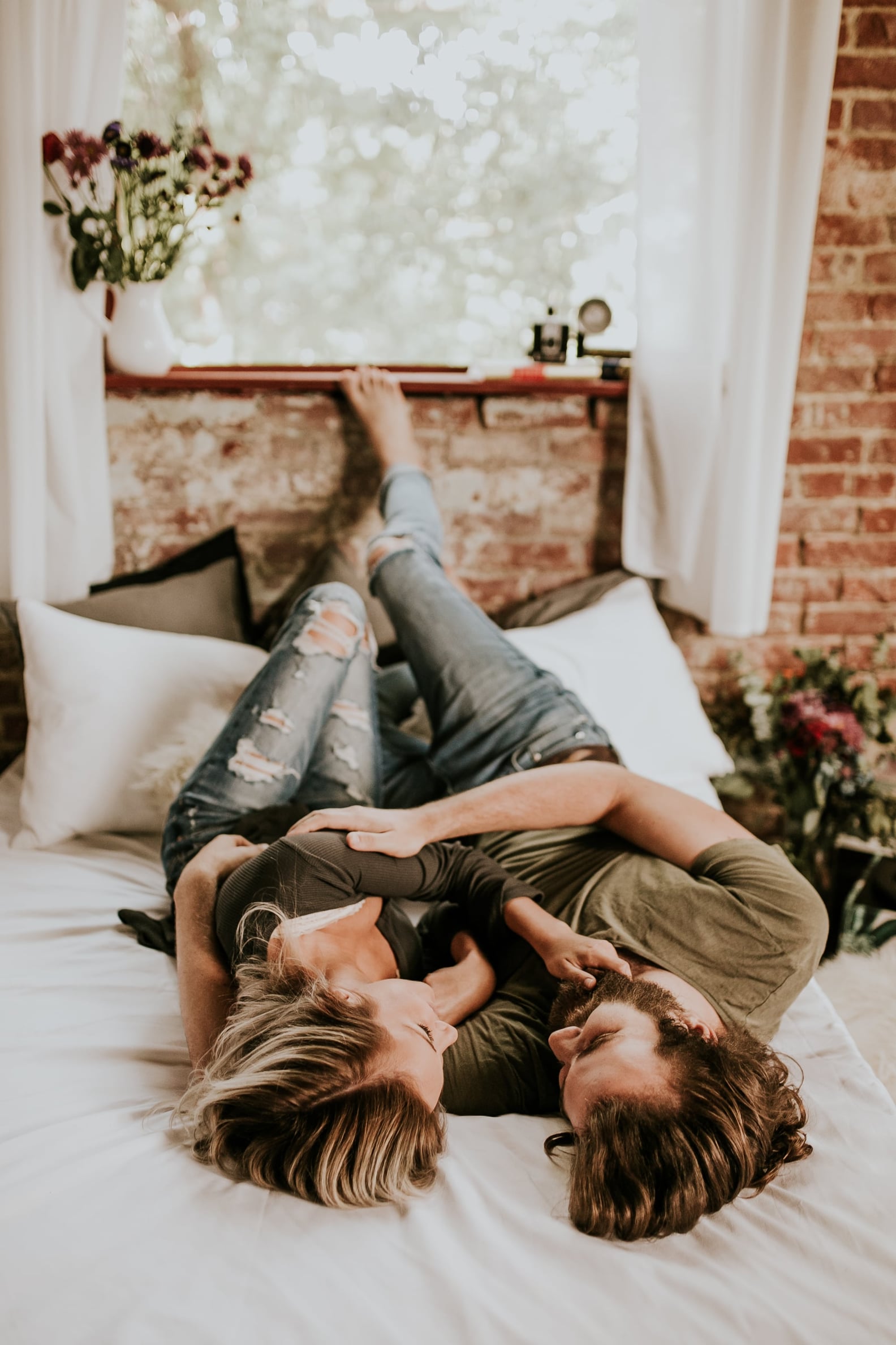 Cozy Engagement Photo Shoot in a Loft | PS Love