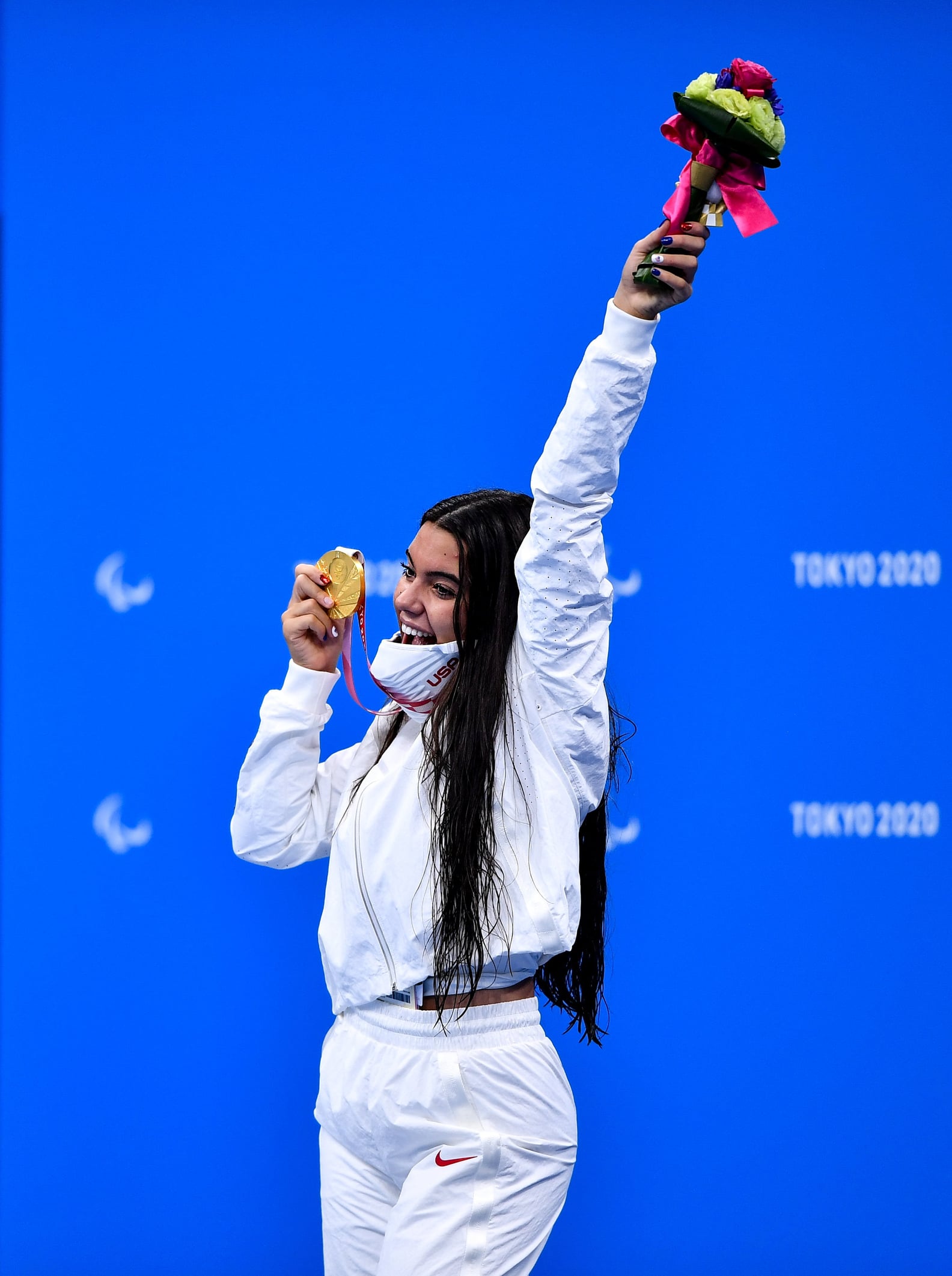Paralympic Swimmer Anastasia Pagonis Wins Gold 400m Free | PS Fitness