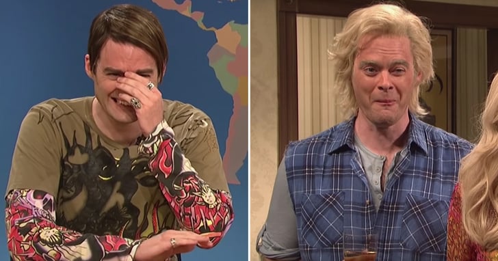 Bill Hader Laughing During Saturday Night Live Skits Videos | POPSUGAR ...