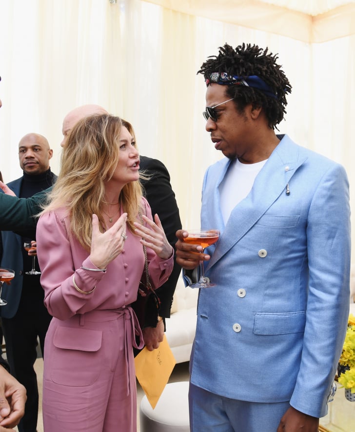 Beyonce And Jay Z At Roc Nation Brunch 2019 Popsugar Celebrity Photo 5
