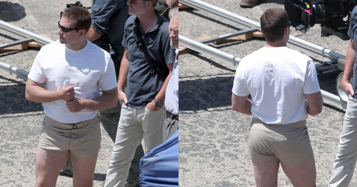 Bradley Cooper Wearing Short Shorts on American Sniper Set | PS Celebrity