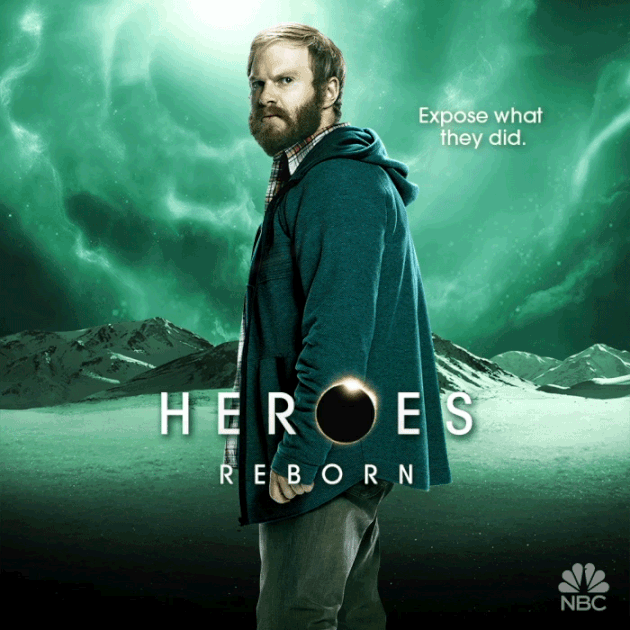 Henry Zebrowski as Quentin | Heroes Reborn Posters | POPSUGAR ...
