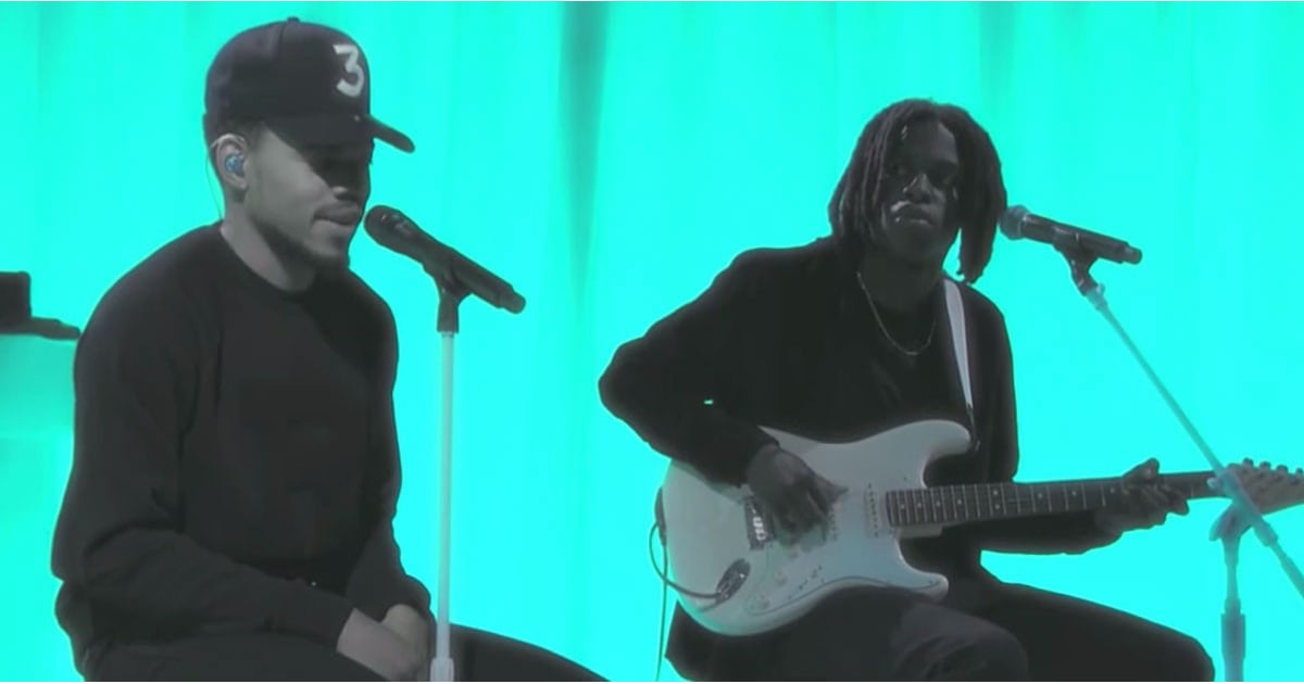 Chance the Rapper Performing New Song on The Late Show Video | POPSUGAR ...