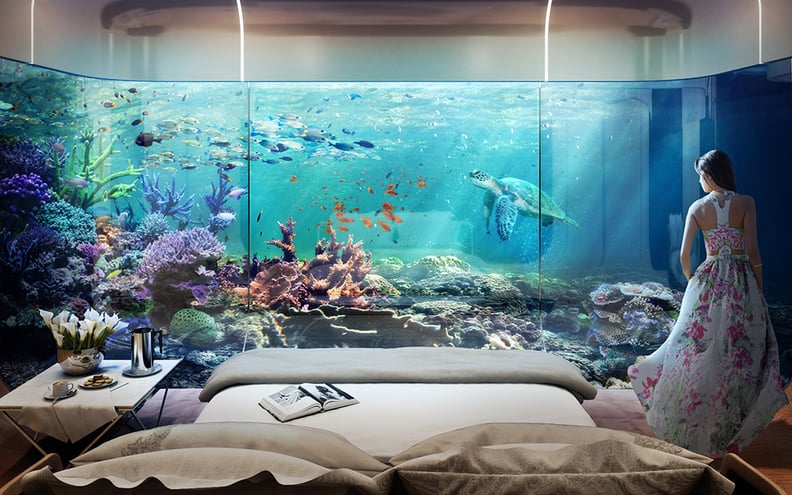 Live Underwater in The Floating Seahorse Luxury Houseboats | PS Home