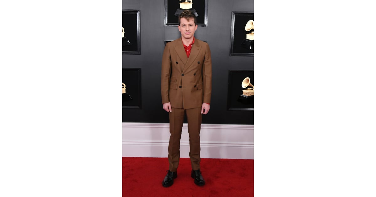 Charlie Puth at the 2019 Grammy Awards | Grammys Red Carpet Dresses ...
