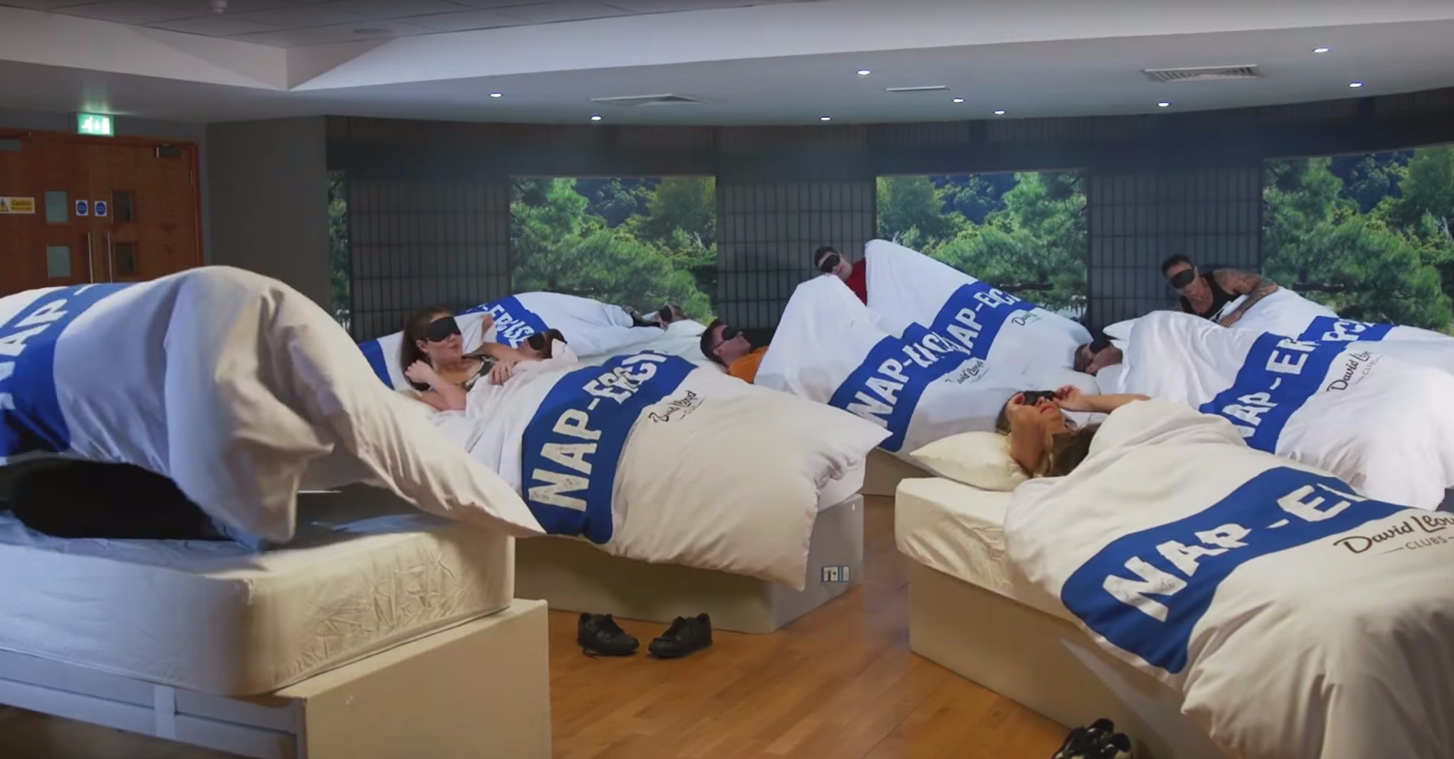 Napercise Napping Fitness Class | POPSUGAR Fitness