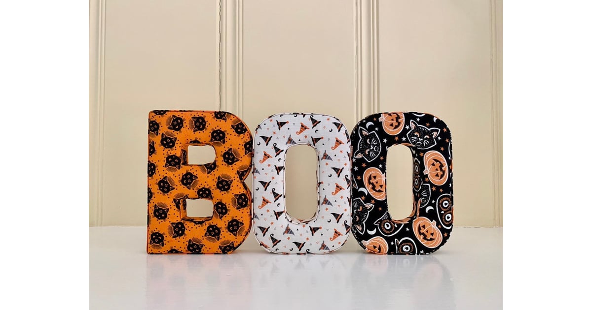 Boo Halloween Decor | Best Halloween Decor From Etsy 2019 | POPSUGAR ...