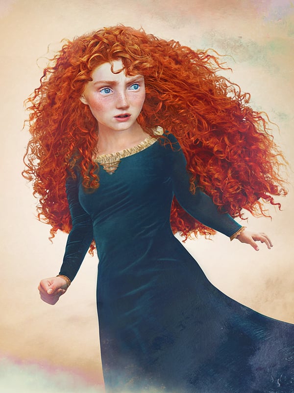 "Real Life" Merida | Best Disney Princess Fan Art | POPSUGAR Love UK ...