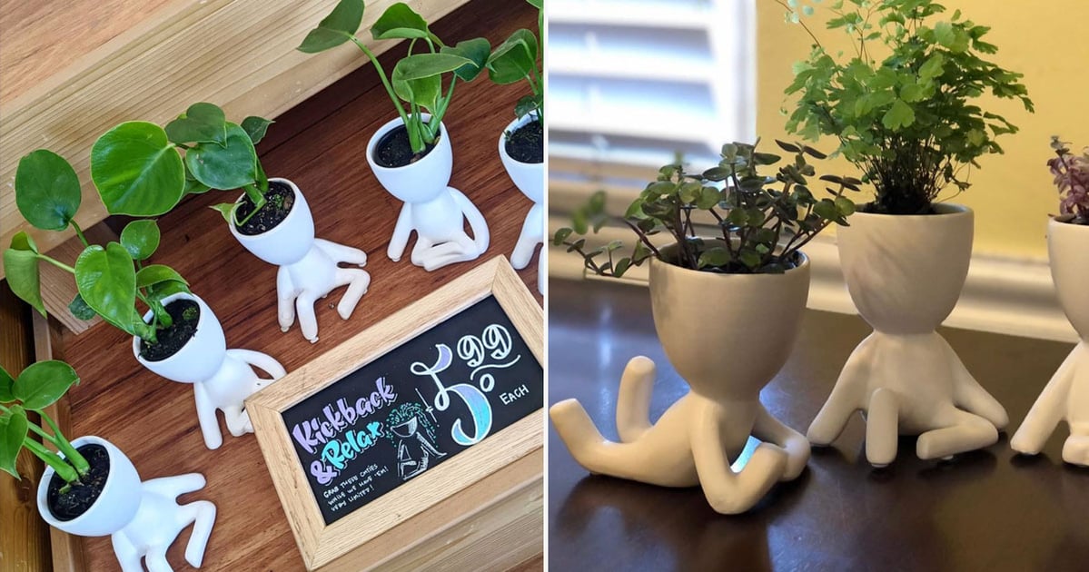 Trader Joe's Is Selling Cute Yoga People Planters | PS Home
