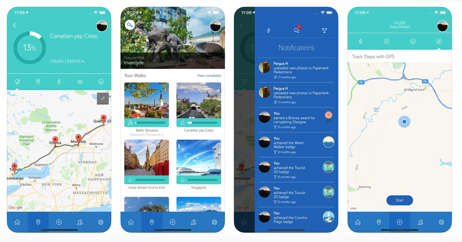 11 Best Walking Apps | PS Fitness