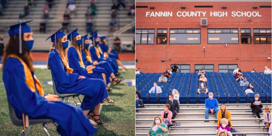 High School Graduation Photos With Social Distancing | PS Family