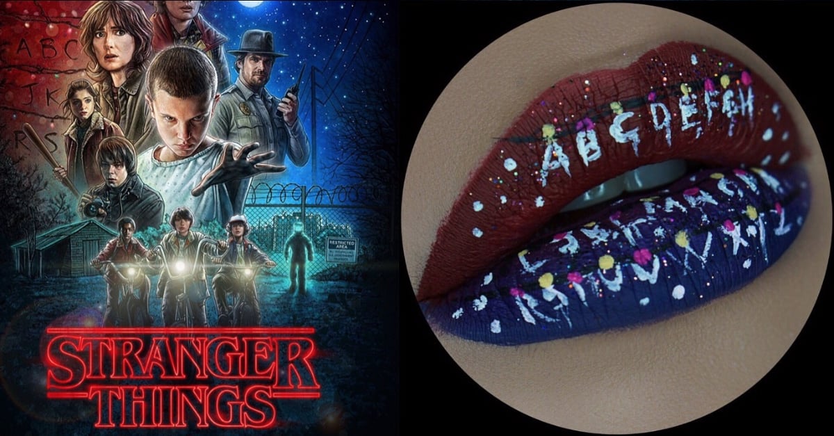 Stranger Things Lip Art | PS Beauty