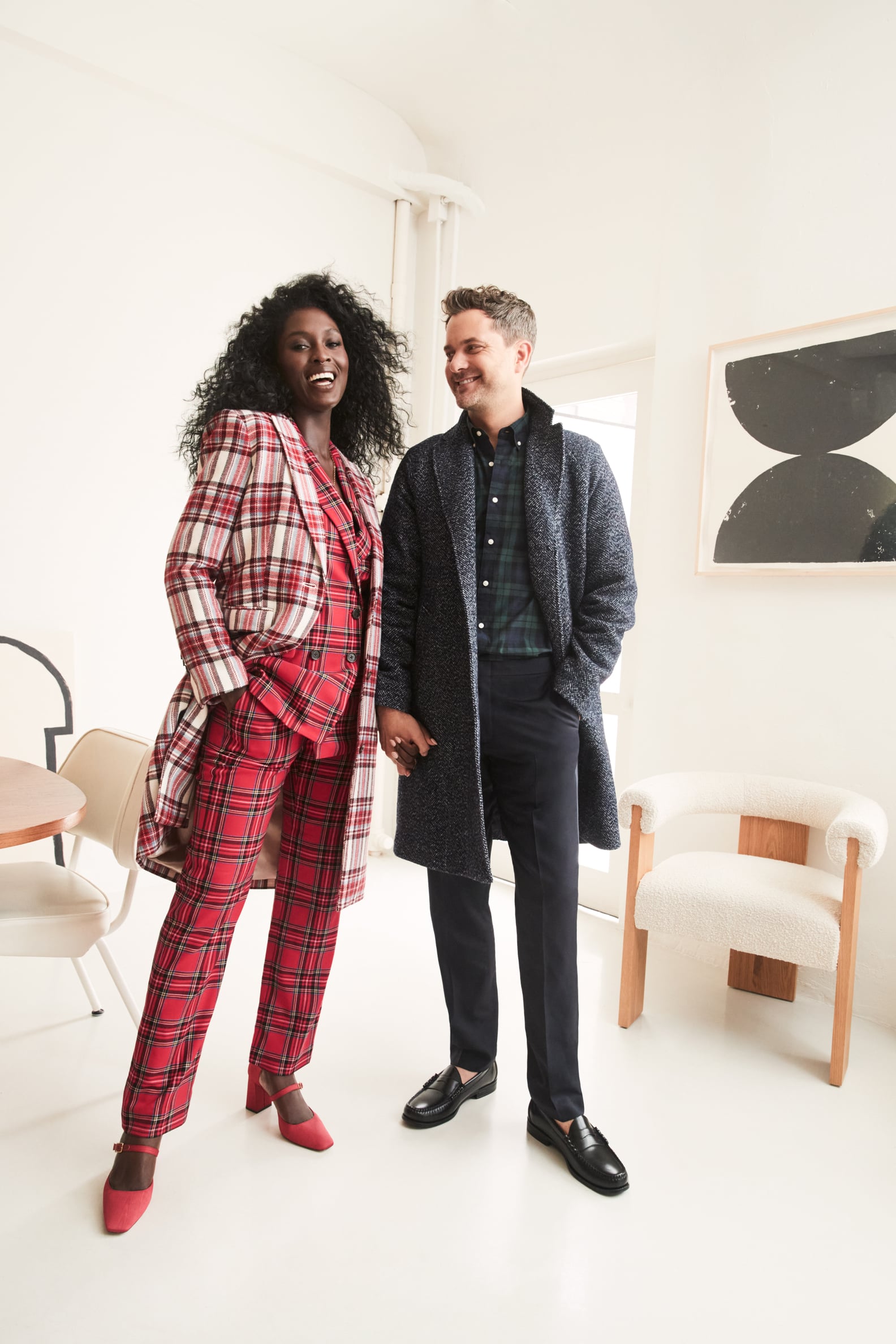 See Jodie Turner-Smith and Joshua Jackson's J.Crew Campaign | PS Fashion
