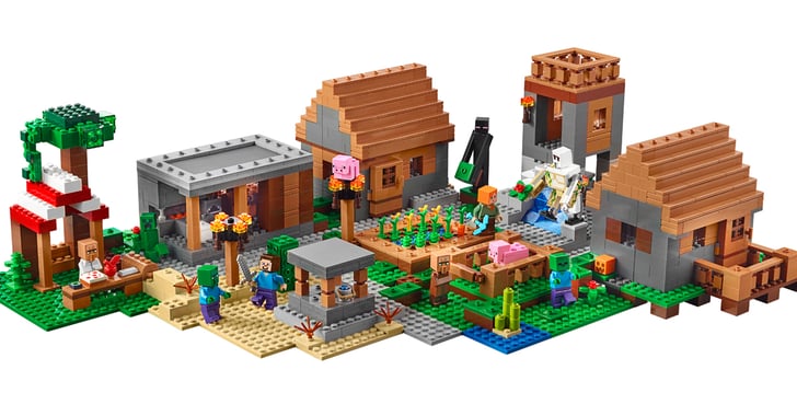 Pictures of Lego Minecraft The Village Set | POPSUGAR Family