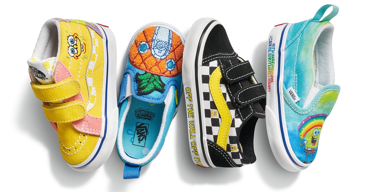 SpongeBob Vans Collection For Toddlers and Kids | POPSUGAR Family