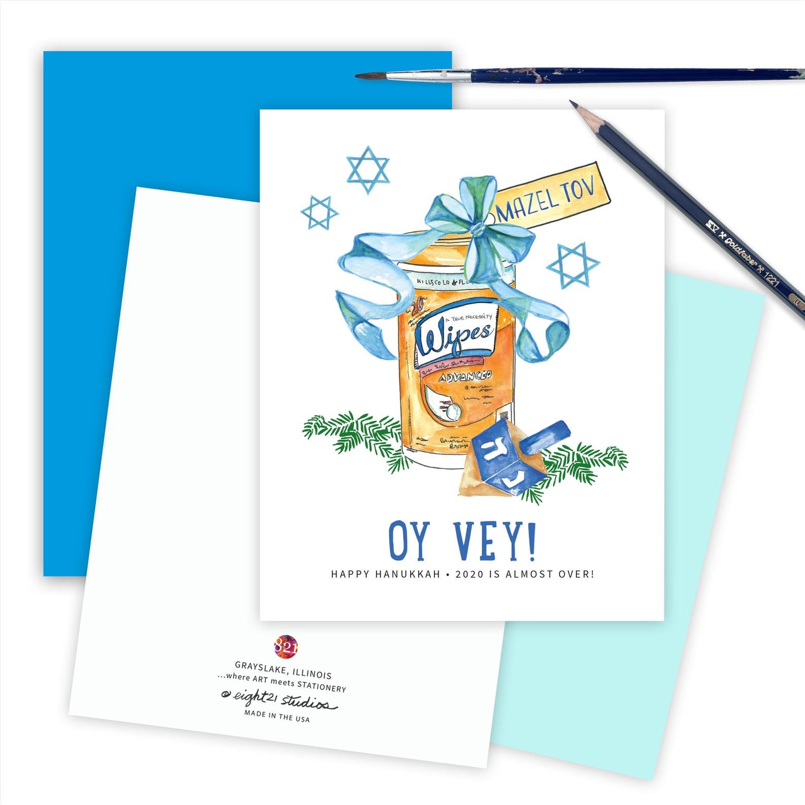 Pandemic-Themed Holiday Cards | PS Family