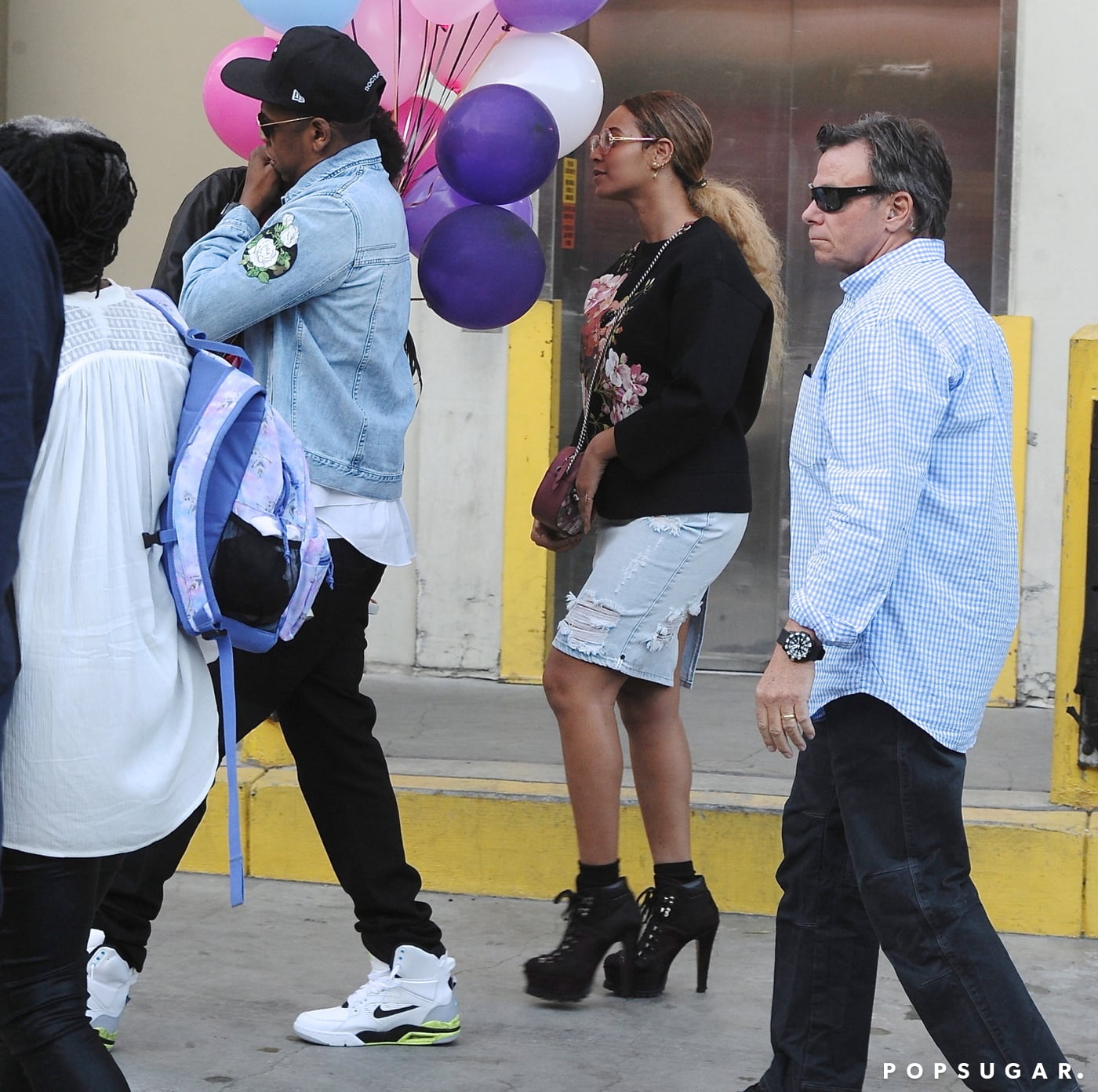 Beyonce and Jay Z at a Kid's Birthday Party 2016 | POPSUGAR Celebrity