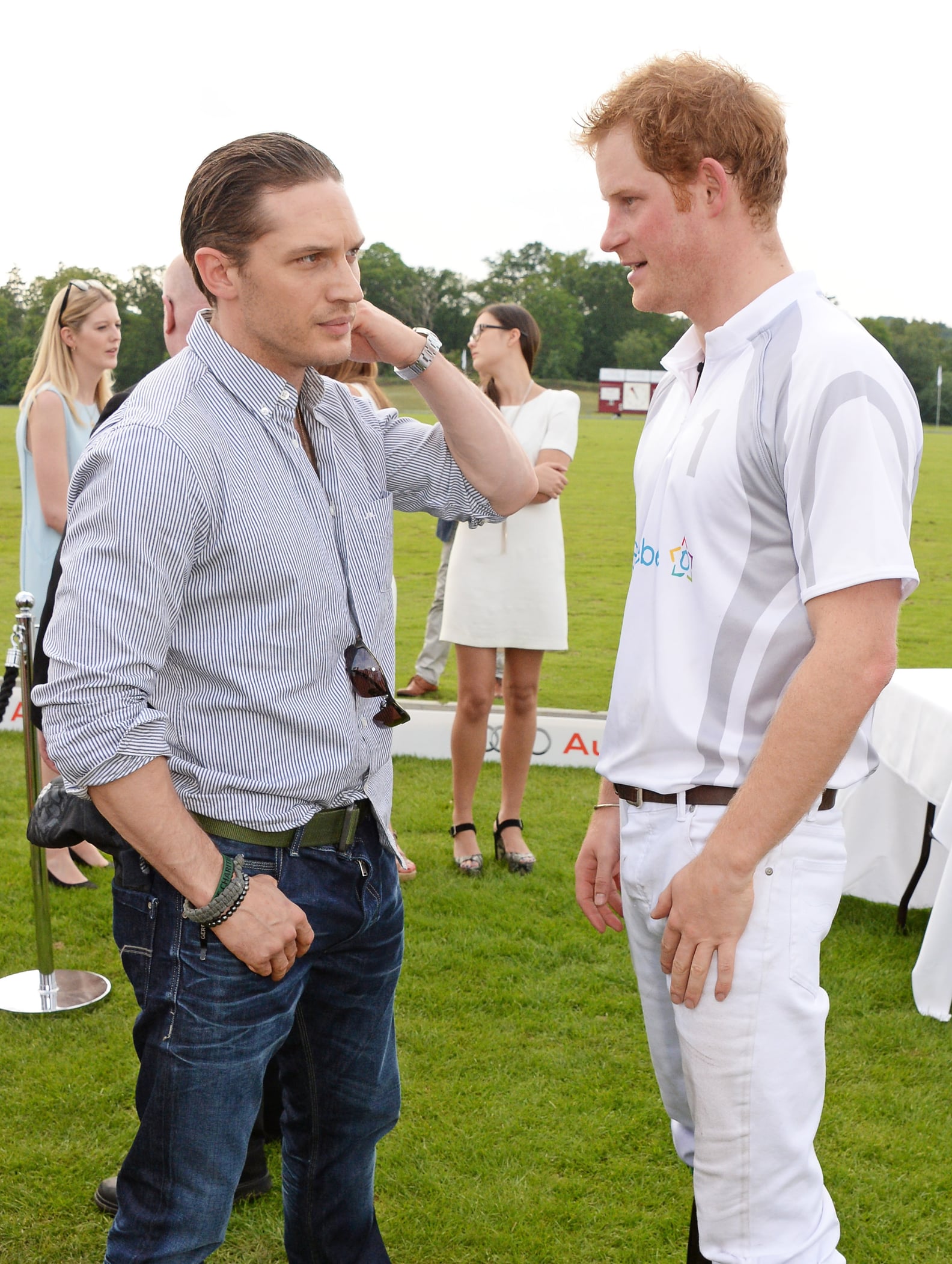 Photos of Tom Hardy and Prince Harry Together | PS Celebrity