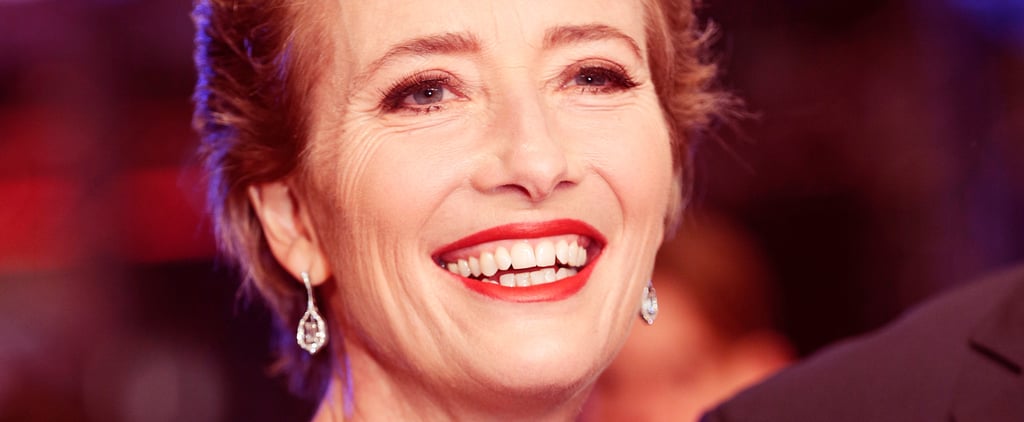 Emma Thompson Swimming in Cannes May 2017 | POPSUGAR Celebrity