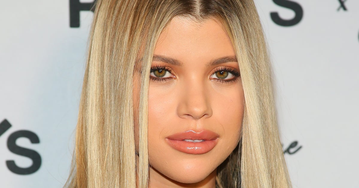 Sofia Richie's '90s-Supermodel Engagement Manicure | POPSUGAR Beauty