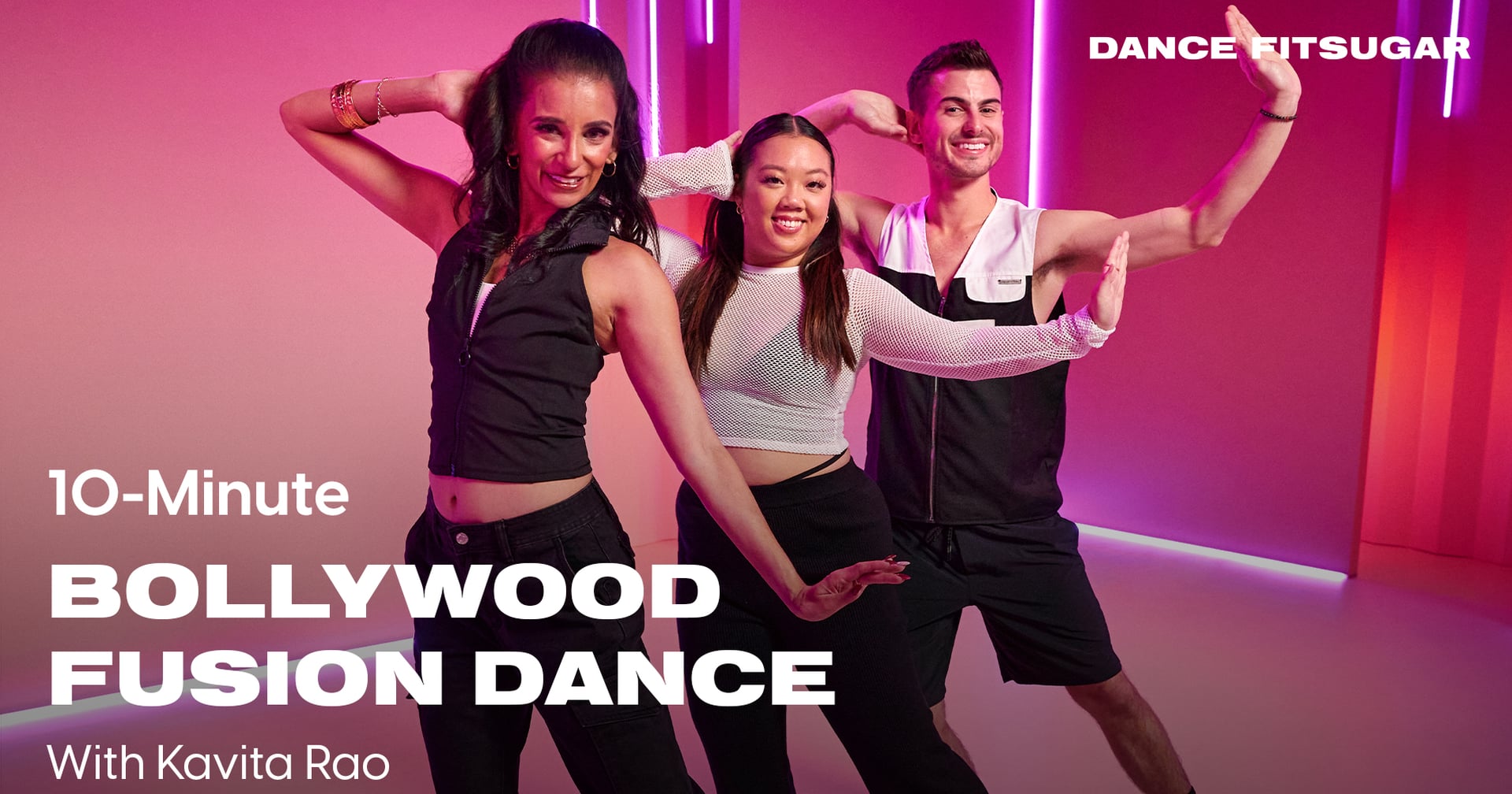 10-Minute Bollywood Hip-Hop Dance Workout | POPSUGAR Fitness