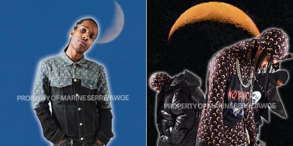 Marine Serre and A$AP Rocky's AWGE Clothing Collaboration | PS Fashion