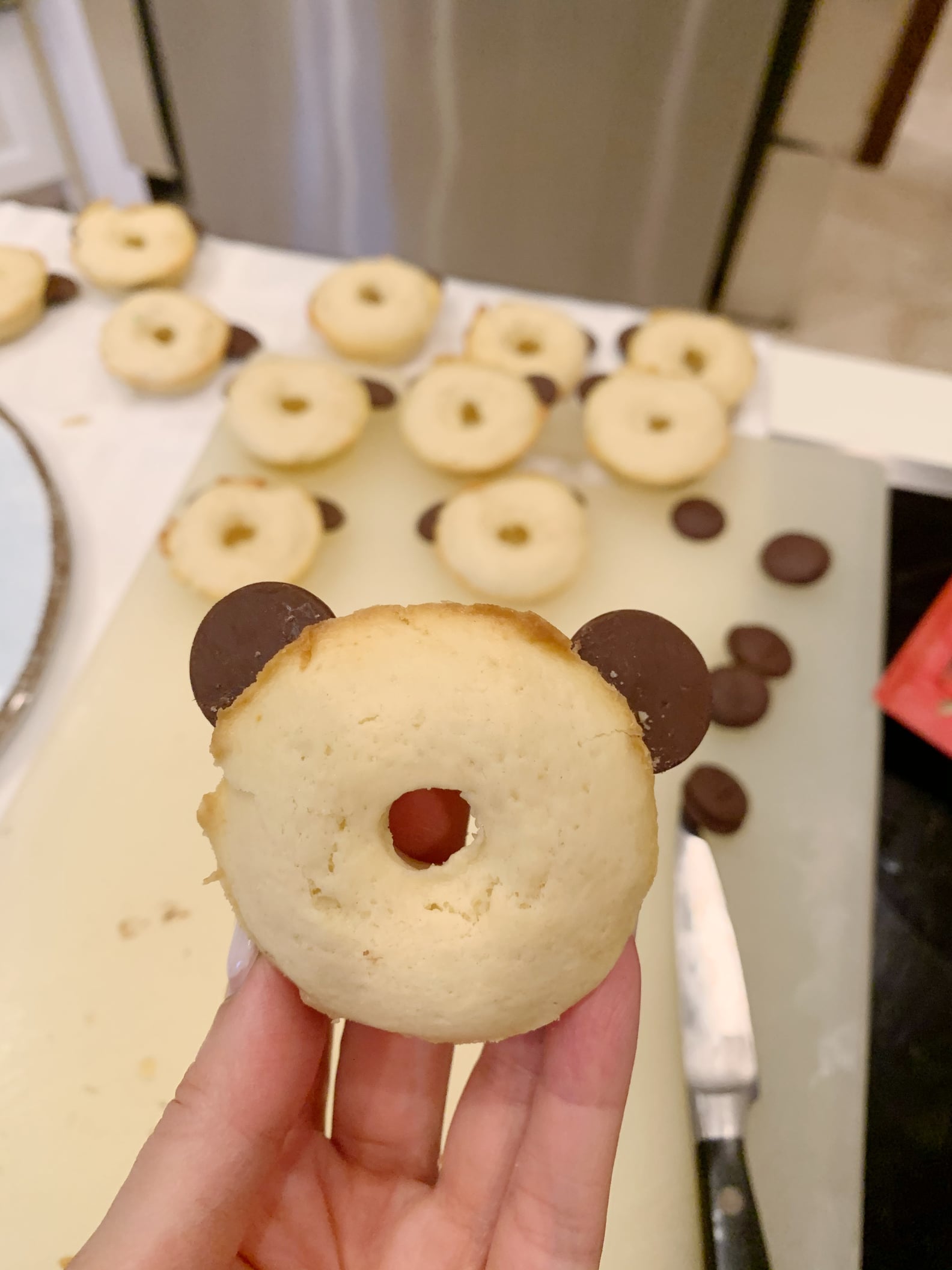 Mickey Mouse Frankenstein Doughnuts Recipe | PS Food