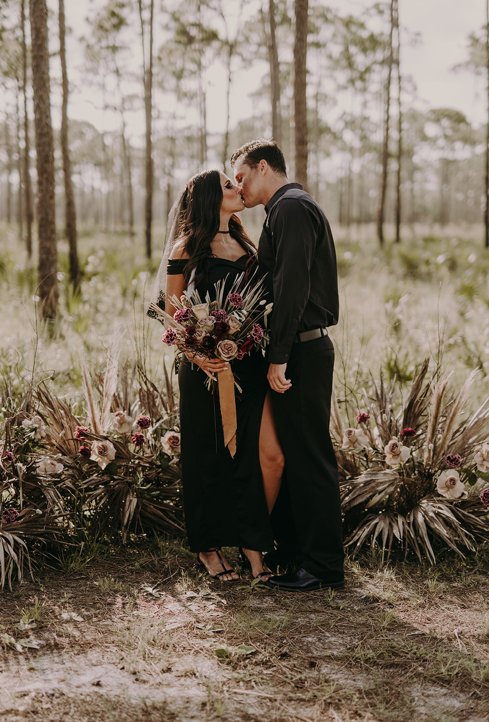 Witch-Inspired Halloween Wedding Shoot | PS Love