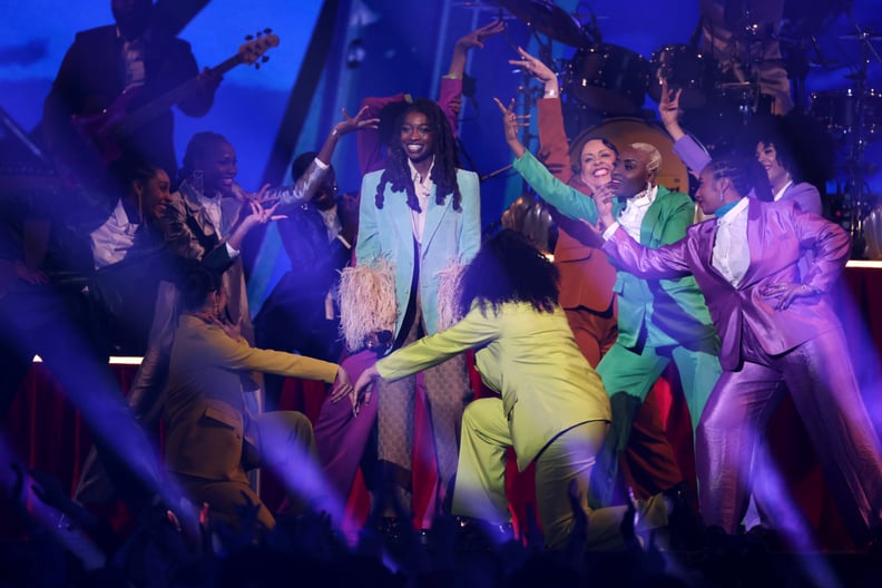 Little Simz Performance Features Emma Corrin at 2022 BRITs | PS ...