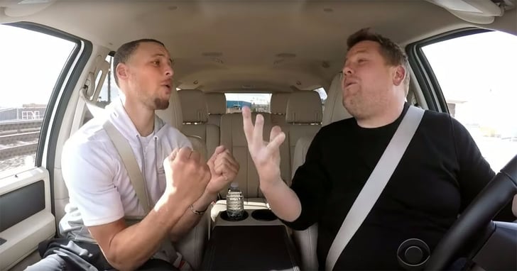 Stephen Curry Carpool Karaoke Video | POPSUGAR Celebrity