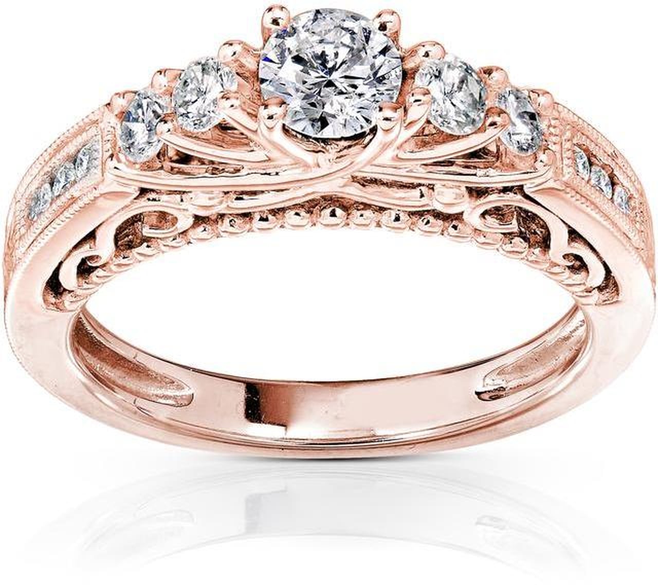 Rose Gold Wedding Ring Ideas | PS Fashion