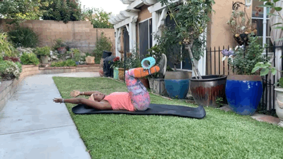 Roll-Up | 20-Minute Ab Workout Using a Foam Roller | POPSUGAR Fitness ...