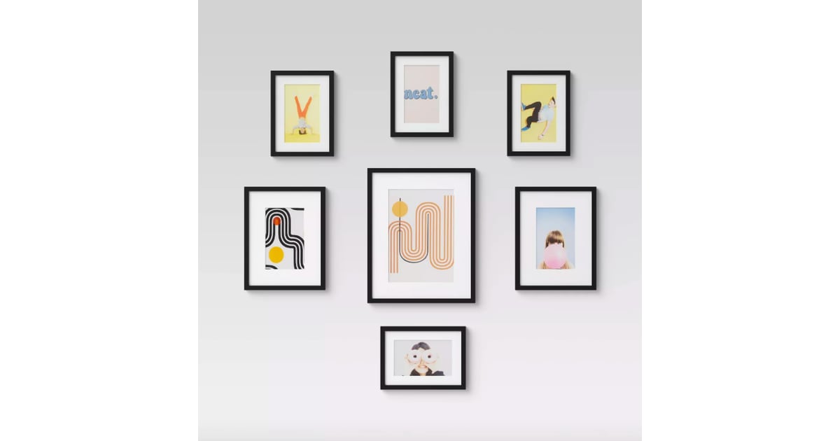 Set of 7 Gallery Frame Set Black - Room Essentials | 15 Early 2000s ...