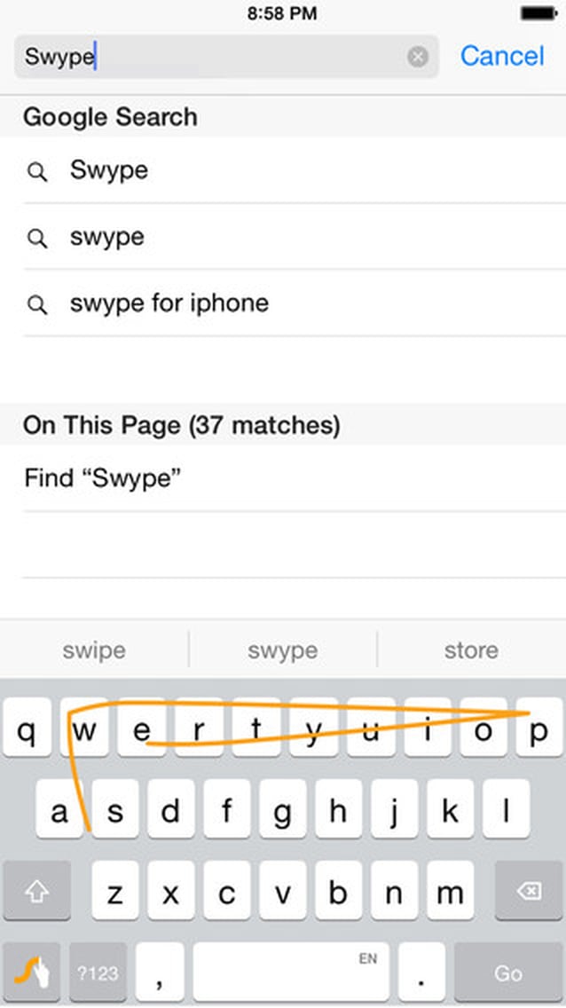 Swype Keyboard for iOS 8 | PS Tech