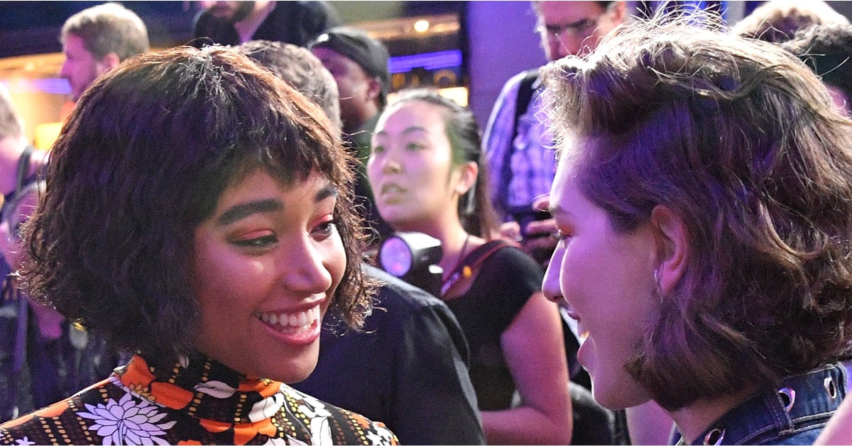Amandla Stenberg and Mikaela Straus Matching Makeup at VMAs | POPSUGAR ...