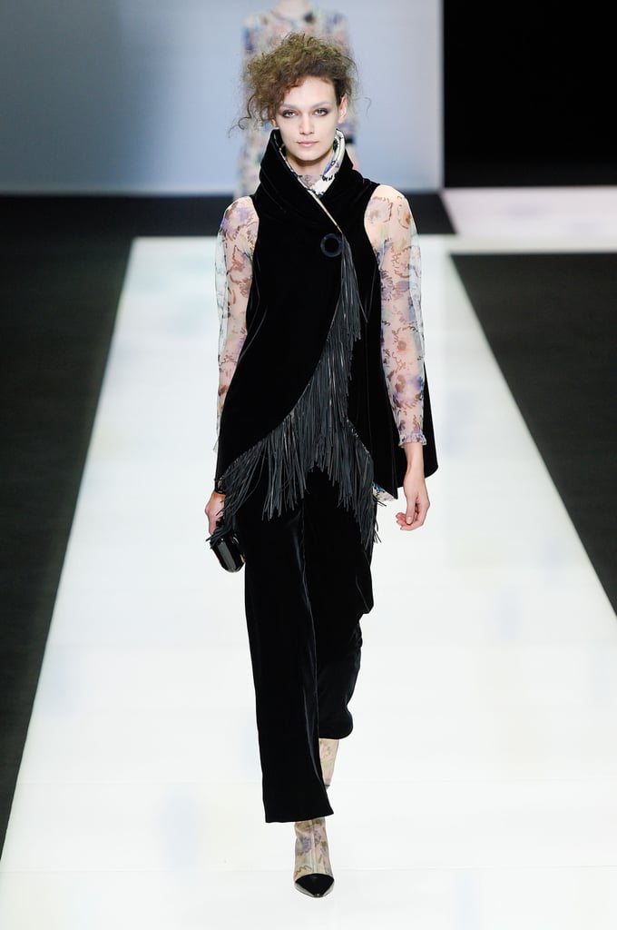 Giorgio Armani Fall 2016 Collection | POPSUGAR Fashion