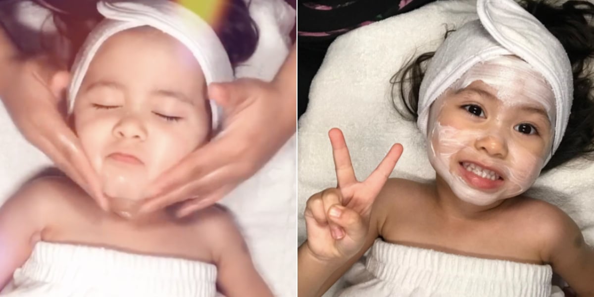 Aesthetician Gives Mini Facials to Her Daughter | POPSUGAR Beauty