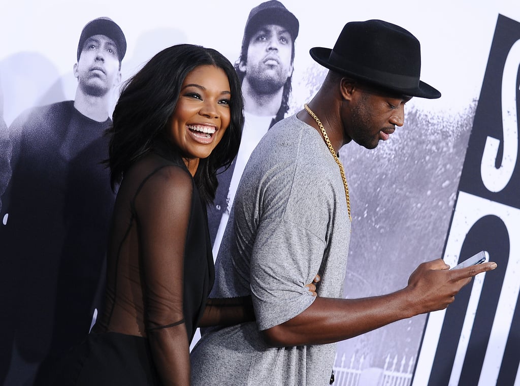 Gabrielle Union and Dwyane Wade Straight Outta Compton | POPSUGAR Celebrity