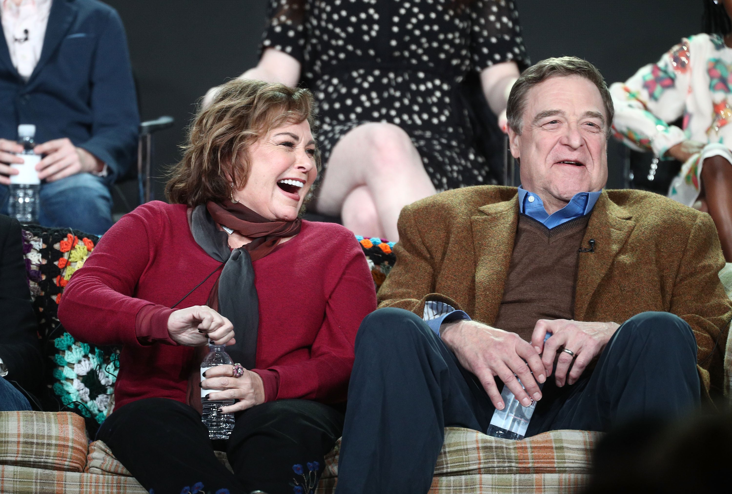 John Goodman Roseanne Barr Feud