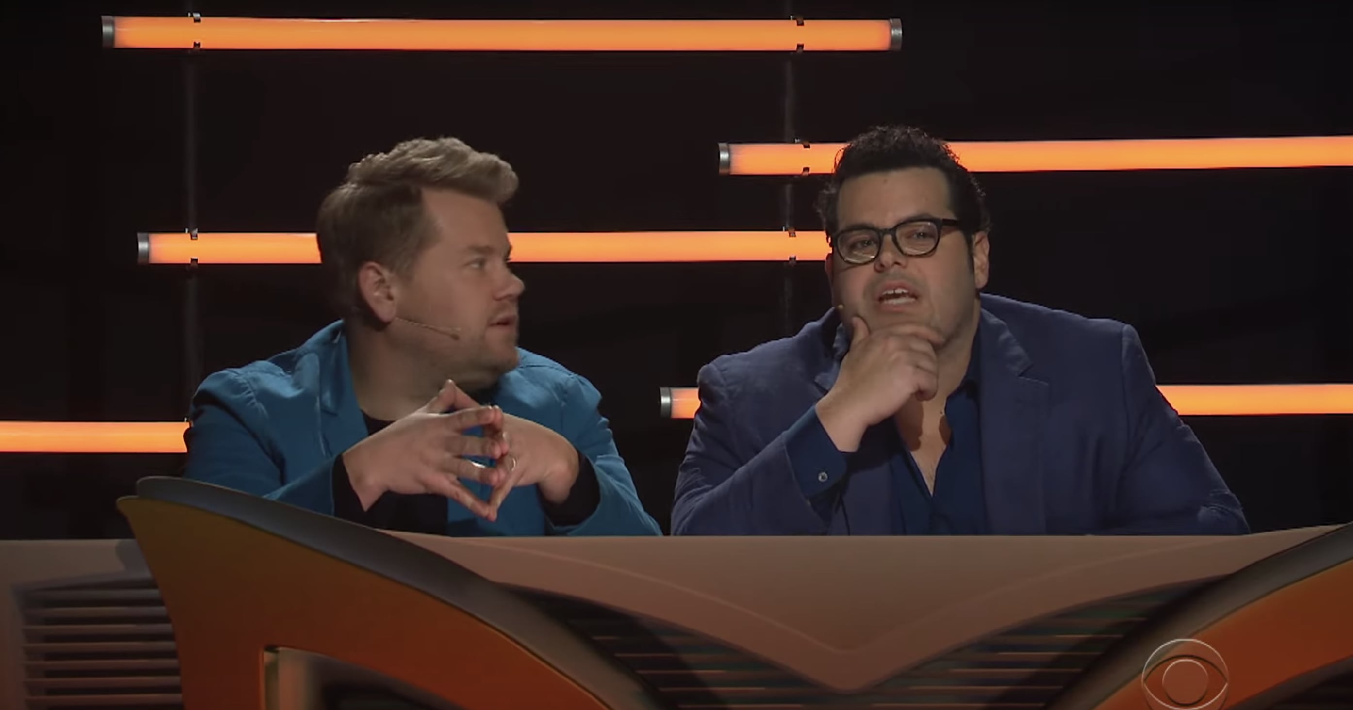 Watch James Corden's The Masked Singer Skit | POPSUGAR Entertainment