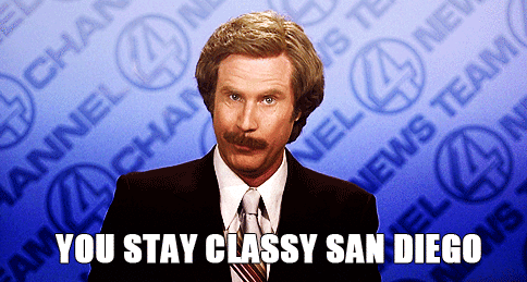 When Ron Tells San Diego How to Behave | Anchorman GIFs | POPSUGAR ...